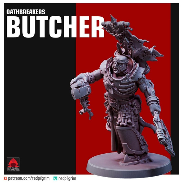 Миниатюра Warhammer Chaos Oathbreakers Butcher купить на OZON по низкой ...