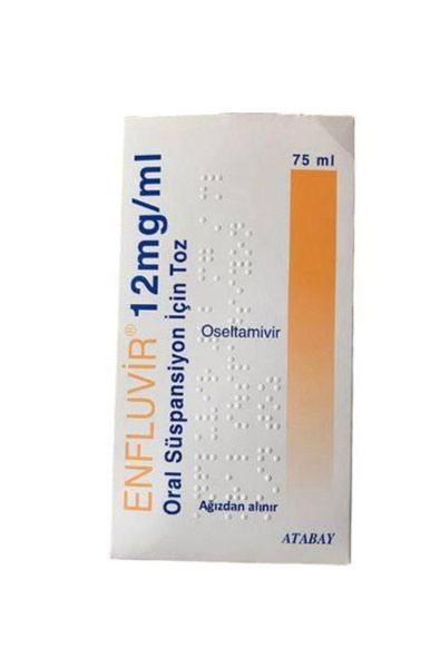 Enfluvir 12mg/75ml Энфлювир сироп Турция купить на OZON по низкой цене ...