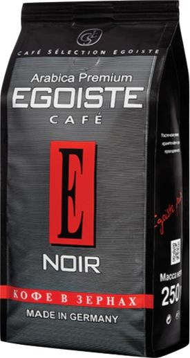 Кофе в зернах Эгоист Ноир Egoiste Noir 250 г купить на OZON по низкой ...