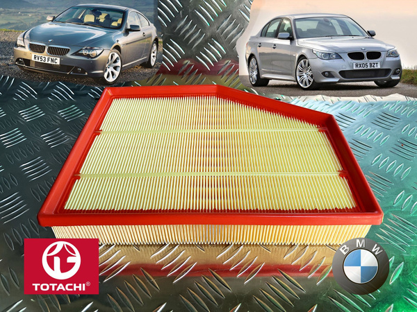 Фильтр воздушный BMW 5 серии E60, E61; BMW 6 серии E63 TOTACHI TA-1878 ОЕМ 13717521033 MANN ...