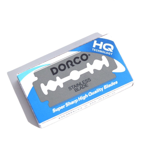 Двусторонние лезвия Dorco ST-300, классические для Т-образного станка 5 ...
