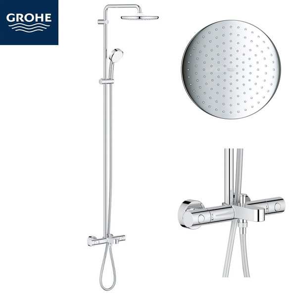 Душевая система с термостатом для ванны Grohe Tempesta Cosmopolitan ...