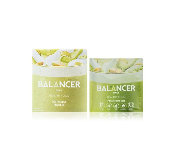 Характеристики Фито Коктейль BALANCER DAILY со вкусом Фисташковый мусс ...