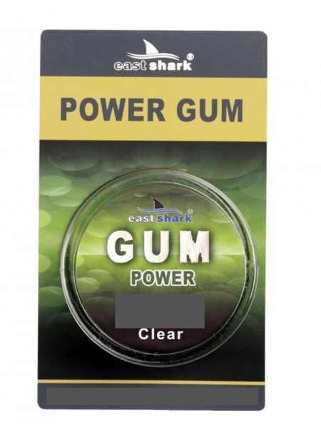 Фидергам (фидерный амортизатор) POWER GUM clear 10 м 0.6 мм купить c ...
