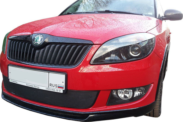 Зимняя заглушка к съемной сетке Skoda Yeti (2009-2014) / зимняя защита ...