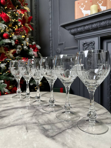 Набор бокалов Neman 1883 "лепестки", 300 мл купить c доставкой на OZON по низкой цене (1783635593)