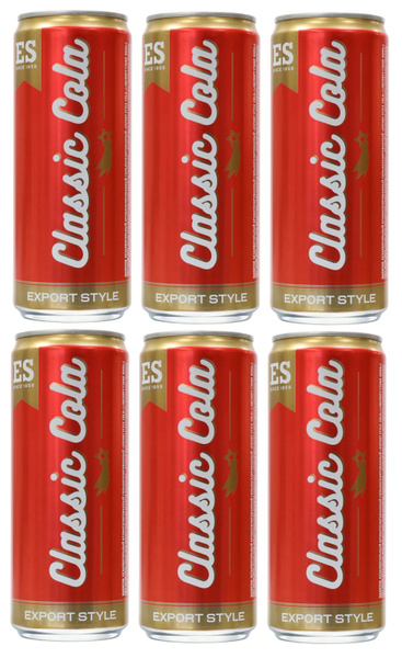 Газированный напиток Export Style Classic Cola, 6 шт x 330 мл купить на ...