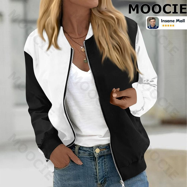 Куртка Женский MOOCIE белый, размер 48 Демисезон Китай купить c доставкой на OZON по низкой цене ...