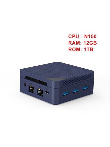 Мини-ПК ZX06 (Intel N150, RAM 12 ГБ, SSD 1000 ГБ, Intel UHD Graphics ...