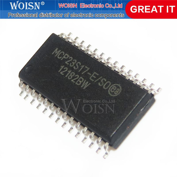 1шт./лот MCP23S17-E/SO MCP23S17 SOP-28 Интегральная схема купить на OZON по низкой цене (1950745820)