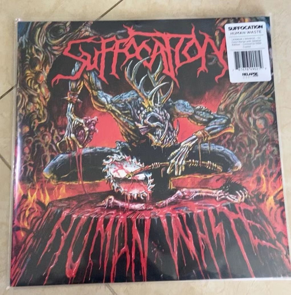 виниловая пластинка suffocation human waste купить на OZON по низкой ...
