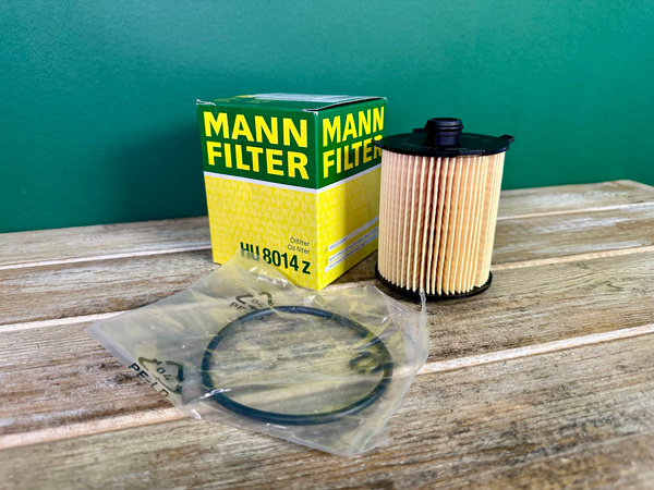 Фильтр масляный VOLVO S60/S80/XC90 1.5 2.0D 15- MANN-FILTER HU 8014 Z ...