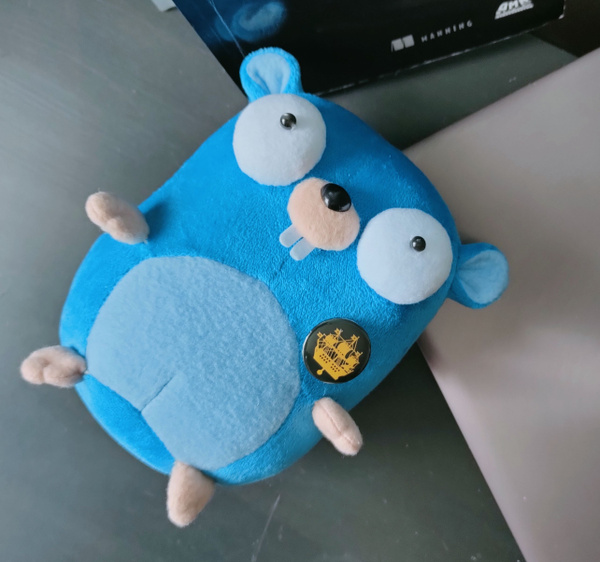 Gopher golang. Гофер плюшевый 17см. купить на OZON по низкой цене ...