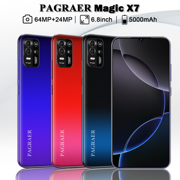 Смартфон PAGRAER Magic X7 128 ГБ 6 ГБ Прозрачный 6.8 P101-Black купить c доставкой на OZON по ...