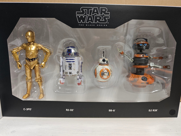 Набор фигурок Star Wars Galaxy's Edge The Black Series Droid Depot 4 ...