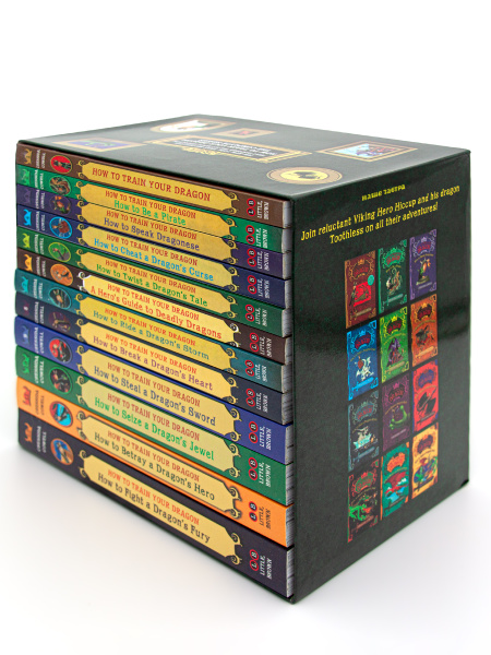 How to train your dragon box set. Как приручить дракона книга на англ ...