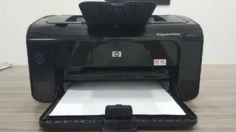 Принтер лазерный бу hp laserjet p1102w, черный купить на OZON по низкой ...