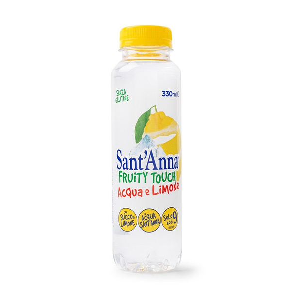 Напиток негазированный Sant'Anna Fruity Touch со вкусом лимона 0.33л ...