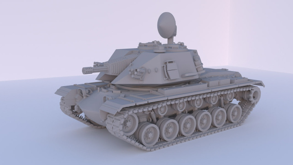 M48 GAU 8 Avenger Сборная модель в масштабе 1:87 купить на OZON по ...