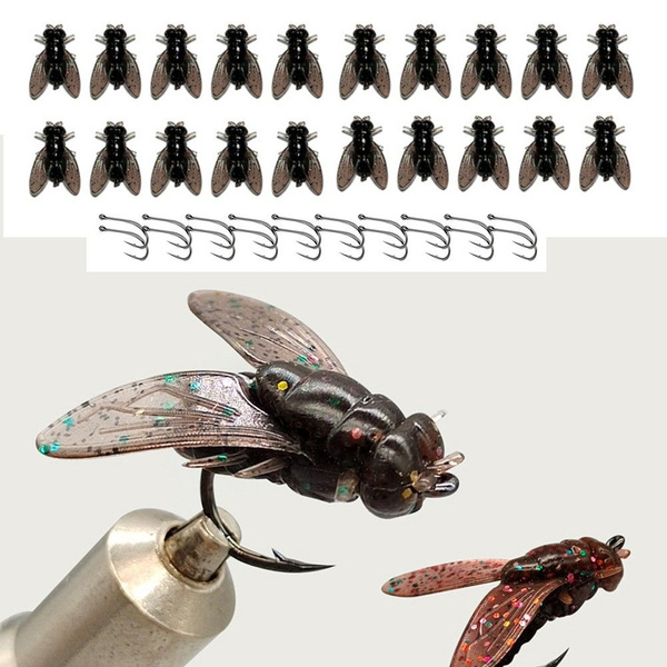 OZ-WIDR-Мягкая наживка Fly может быть использована для ловли окуня Upmouth Bass, Horse Mouth ...