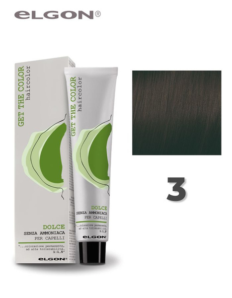 Elgon Краска для волос без аммиака профессиональная Get The Color Dolce ...