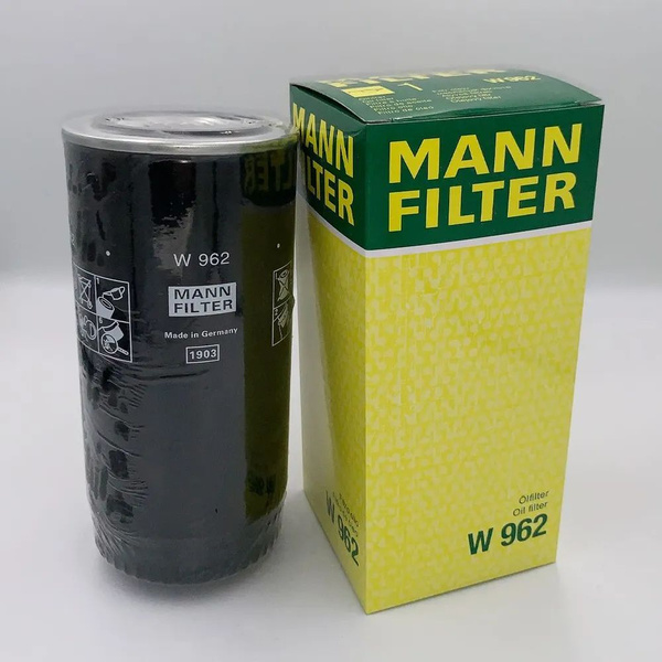 MANN FILTER Фильтр масляный арт. W962, 1 шт. купить на OZON по низкой цене (1871612416)