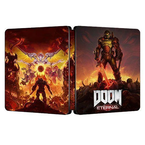 Doom Eternal Steelbook FantasyBox(Только стальной корпус, без диска с ...