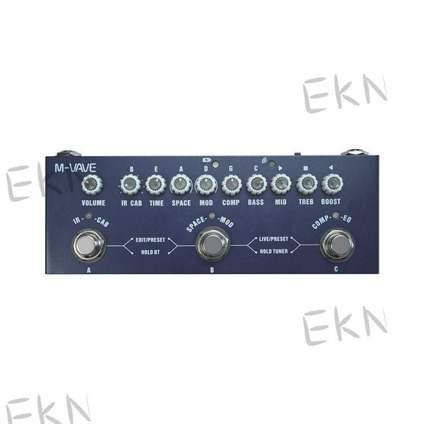 Комбинированная педаль эффектов для басс гитары M-VAVE CUBE BABY BASS ...