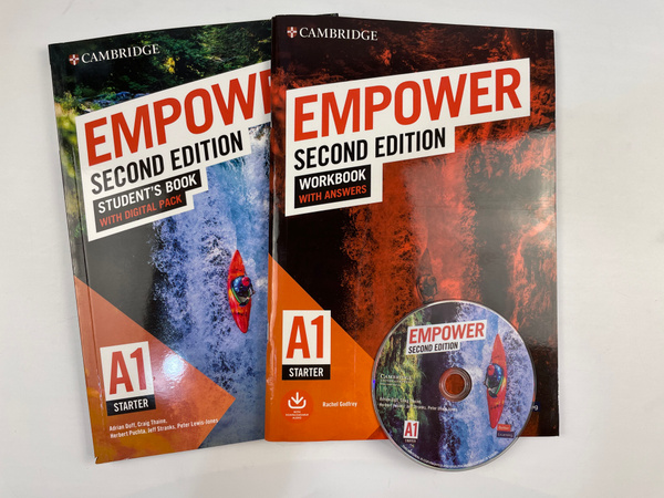 Комплект Cambridge English Empower A1 Starter Second Edition Student's Book + Workbook +CD ...