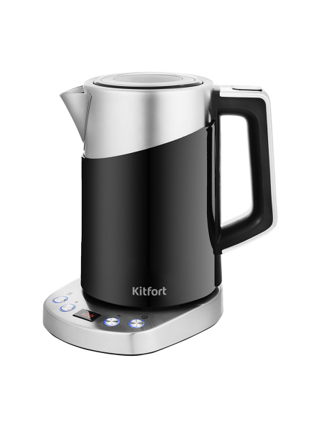 Kitfort КТ-660-2 Электрический чайник, металлический, 1,7 л, черный купить на OZON по низкой ...