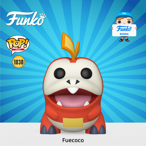 Фигурка Funko POP! Games Pokemon Fuecoco (1030) 80310 купить на OZON по ...
