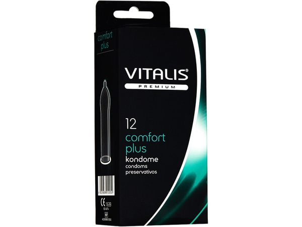 Презервативы анатомической формы PREMIUM comfort plus VITALIS купить на ...
