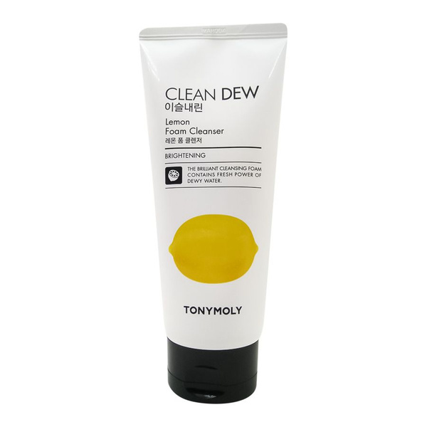 TONY MOLY Clean Dew Lemon Foam Cleanser Пенка для умывания с экстрактом ...
