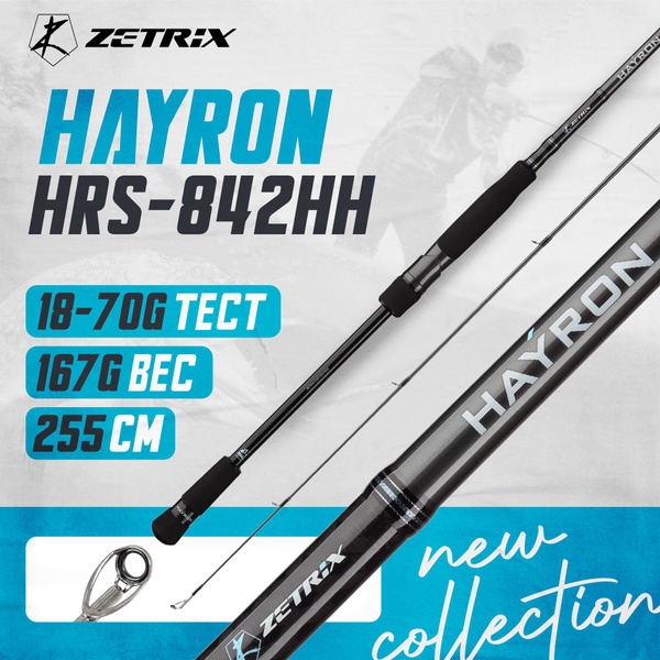 Спиннинг ZETRIX Hayron, от 18 гр купить c доставкой на OZON по низкой цене (1940473291)