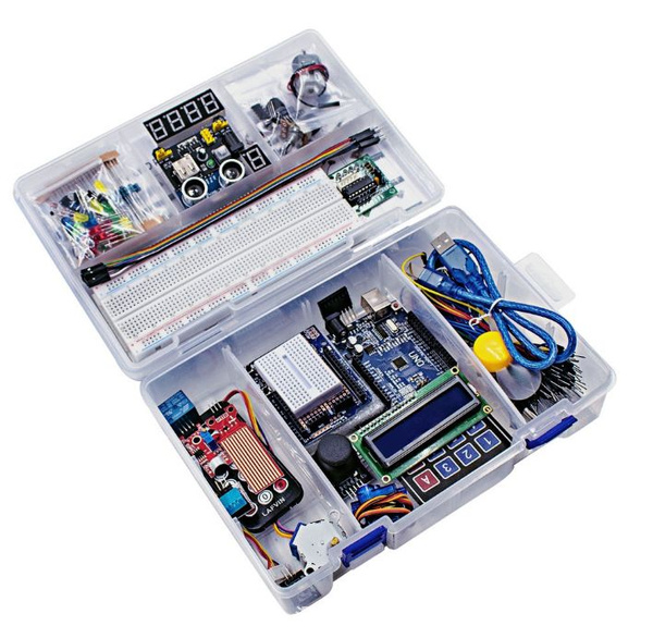 Набор для моделирования и программирования стартовый Ардуино Maximum KIT Arduino UNO R3 (228 ...