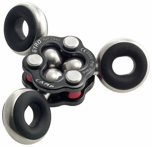 Такелажный вертлюг Camp GYRO 3, углеродистая сталь, цвет черный купить ...