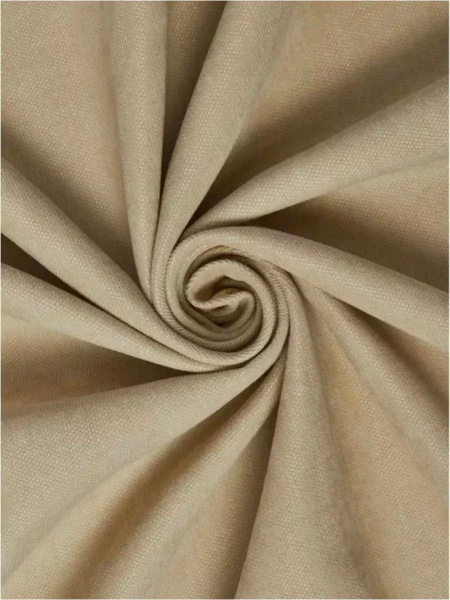 Комплект штор BonDec Шторы канвас блекаут , 300х250см, бежевый, Канвас ...