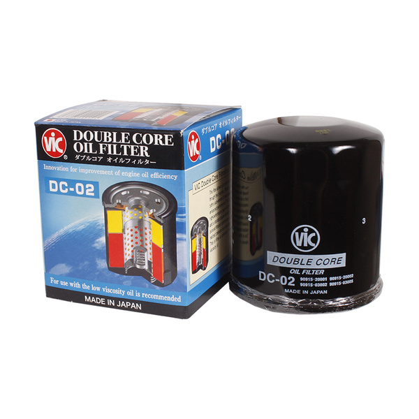 Фильтр масляный VIC DOUBLE CORE DC-02 (C-111) ES GS LS IS RX Camry ...