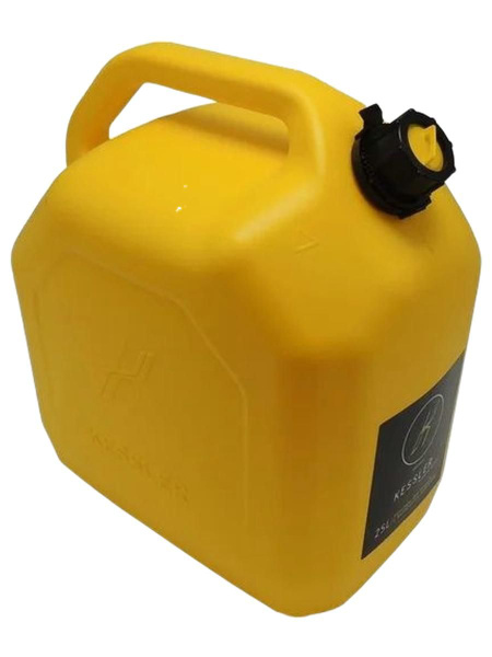 Канистра ГСМ KESSLER, 25л (желтый) купить на OZON по низкой цене (1995288517)