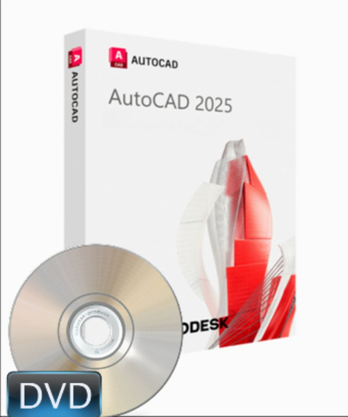 Autodesk AutoCAD 2025.1.1 на DVD диске купить на OZON по низкой цене ...
