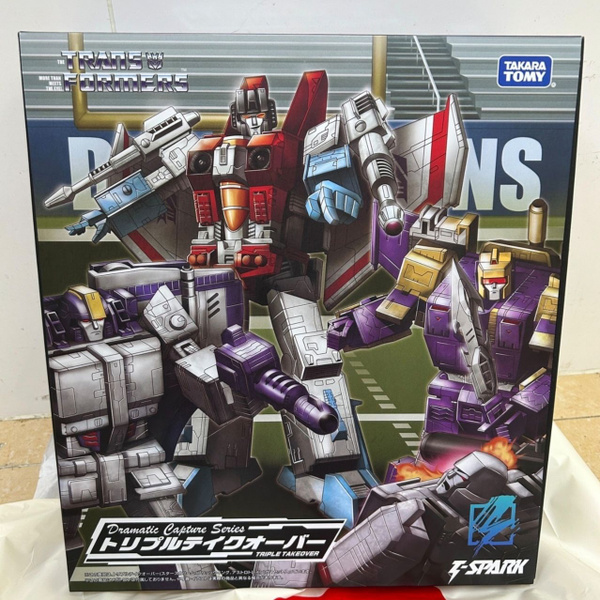 Трансформеры игрушки Takara Tomy Triple Takeover Set of 3 Premium ...