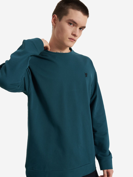 Свитшот Мужской Termit зеленый Без застежки Хлопок, размер 46 Узбекистан купить c доставкой на ...