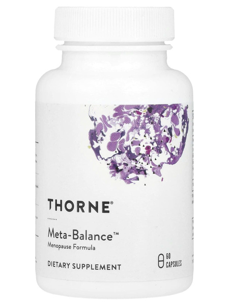 Thorne, Meta-Balance, 60 капсул купить на OZON по низкой цене (2022546298)