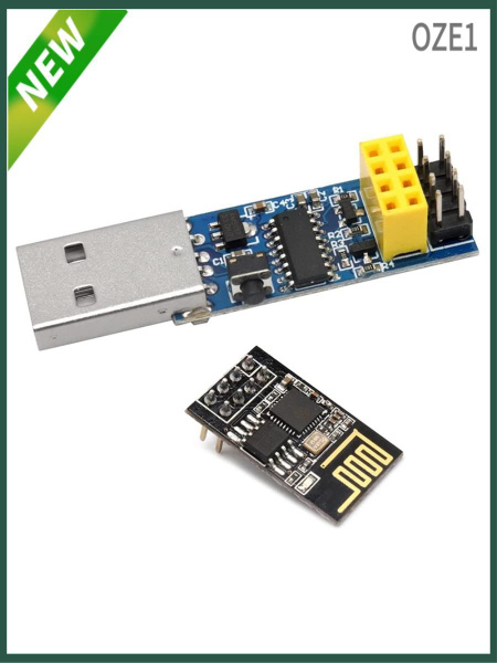 USB к ESP8266 Breakout CH340C ESP-01 ESP-01S Prog WiFi программатор загрузчик адаптер с схемой ...