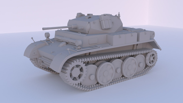 Pz.Kpfw. II Luchs Сборная модель в масштабе 1:120 купить на OZON по ...