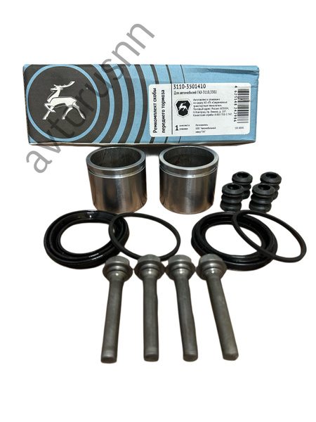 Характеристики Ремкомплект суппорта переднего (в сборе с поршнем) Газ ...