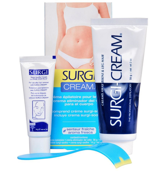 Surgi Care Крем для удаления волос на ногах и в зоне бикини 56 гр ...