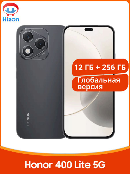 Характеристики Honor Смартфон Глобальная версия HONOR 400 Lite 5G Dimensity 7025-Ultra, Камера ...