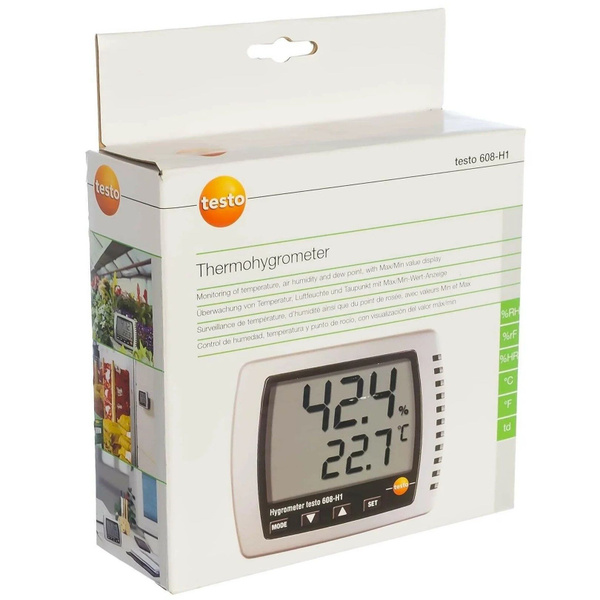 Термогигрометр Testo 608-H1 с поверкой купить на OZON по низкой цене ...