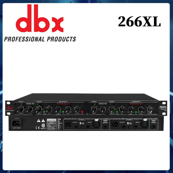 DBX 266XL Ограничитель сжатия, предотвращение свистания сигнала, двухканальный купить на OZON по ...